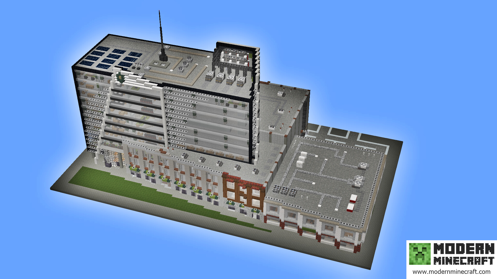 Technology Store (Has Interior) Minecraft Map