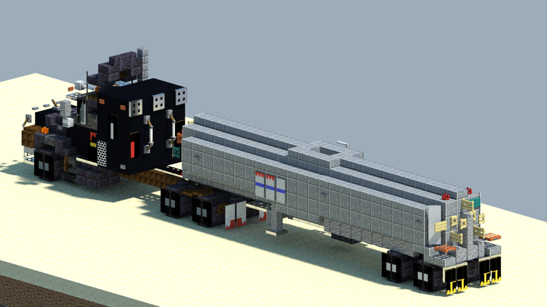 Mack, RS700l, From the movie Convoy [With Download] Minecraft Map