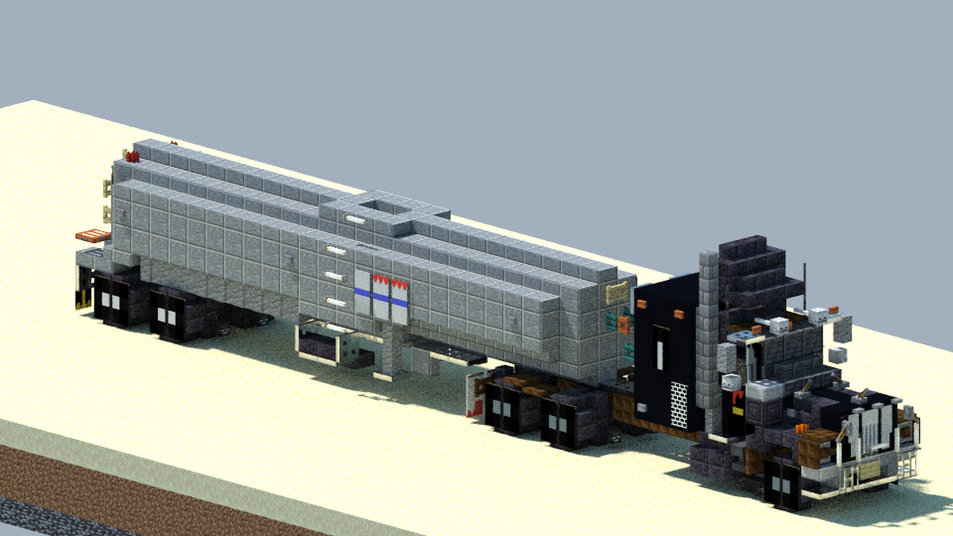 Mack, RS700l, From the movie Convoy [With Download] Minecraft Map