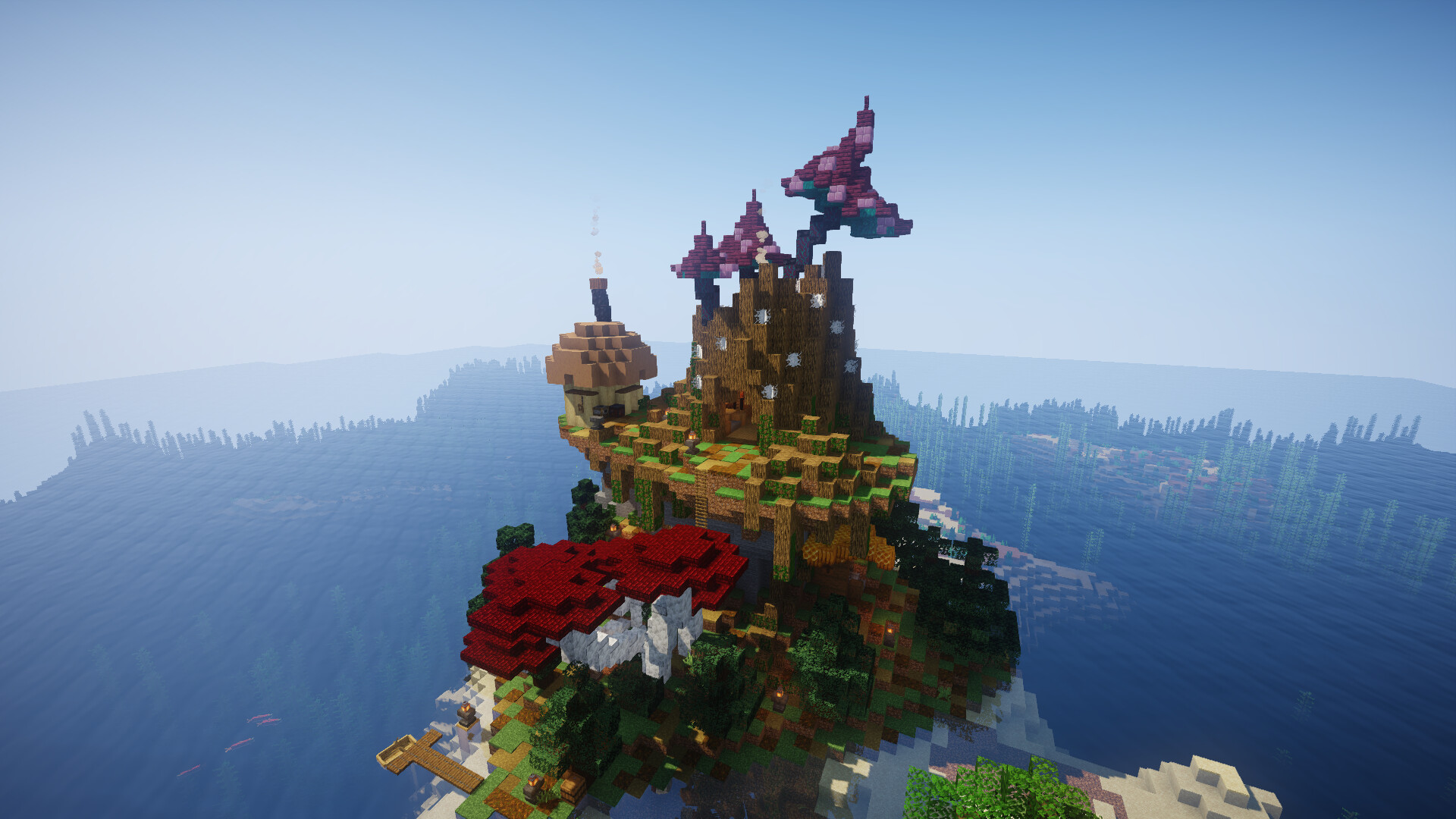 Tree Stump Base - Build [1.18.2] Minecraft Map