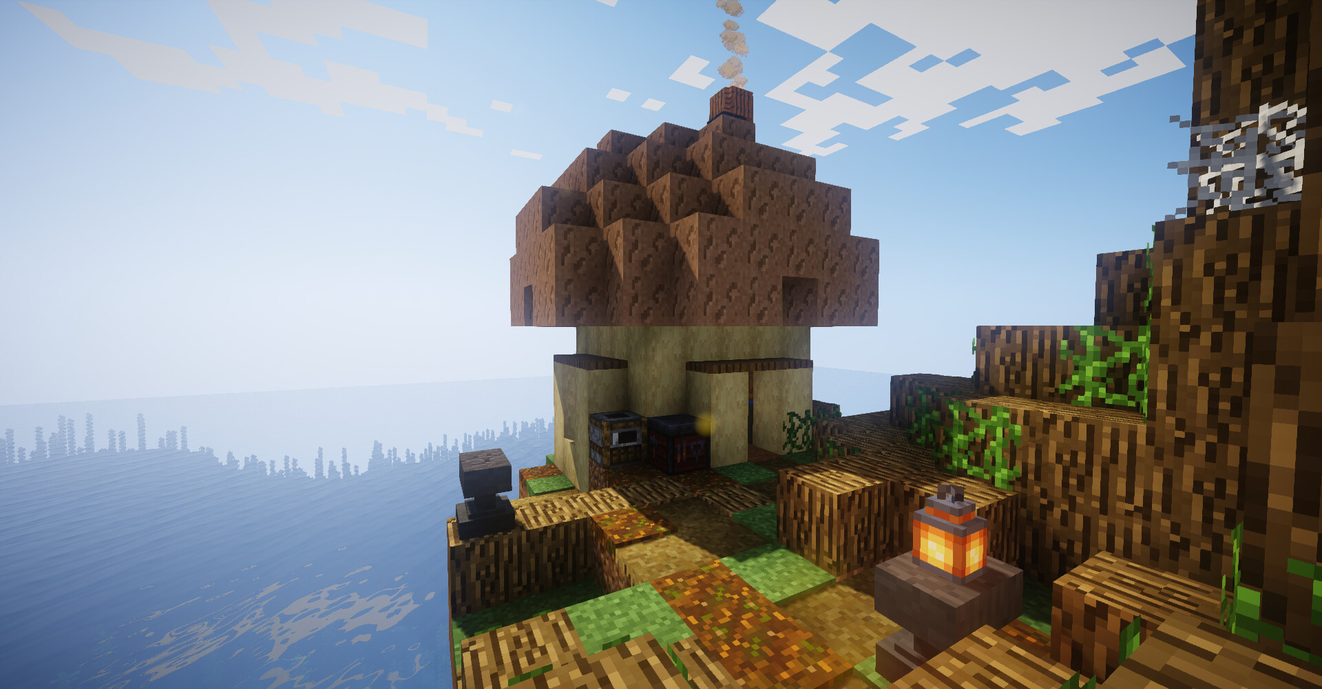 Tree Stump Base - Build [1.18.2] Minecraft Map