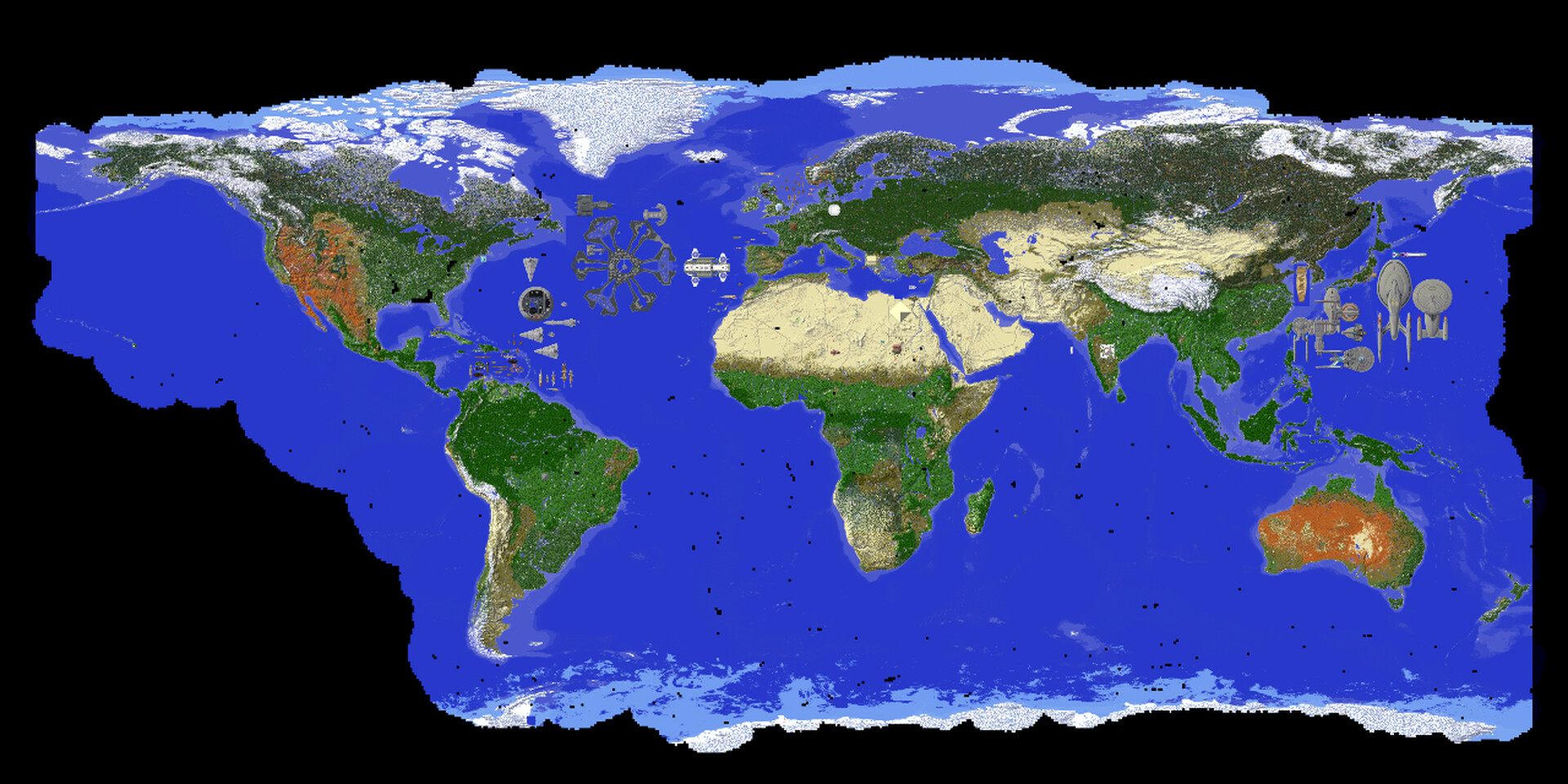 Planet Earth Minecraft Map