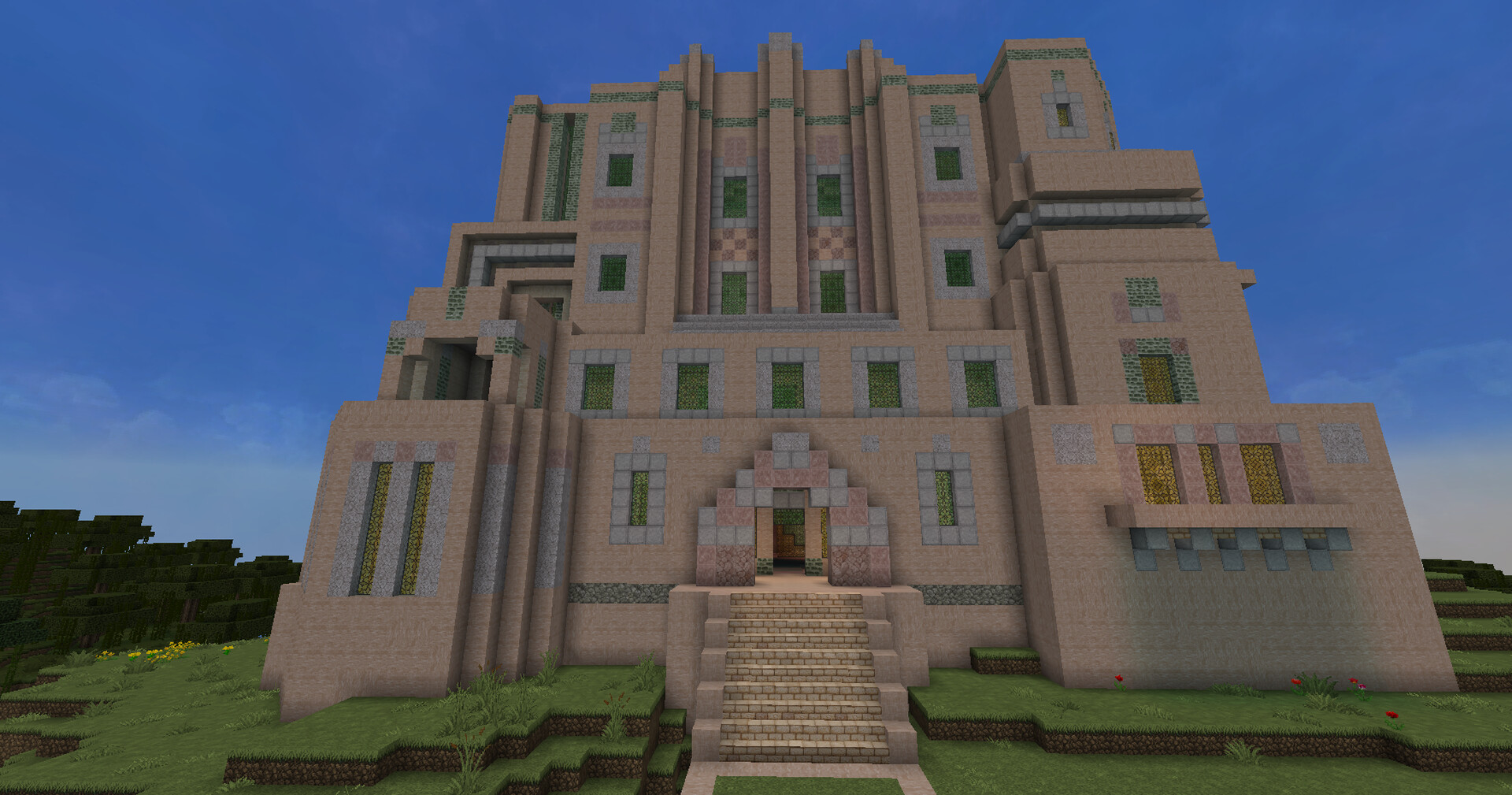 Art Deco House Minecraft Map