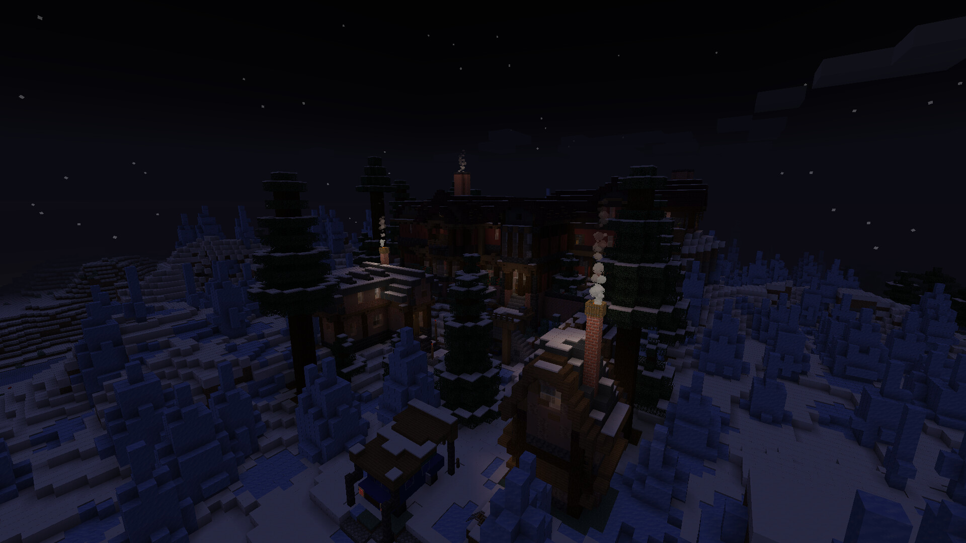 Winter Mansion Minecraft Map
