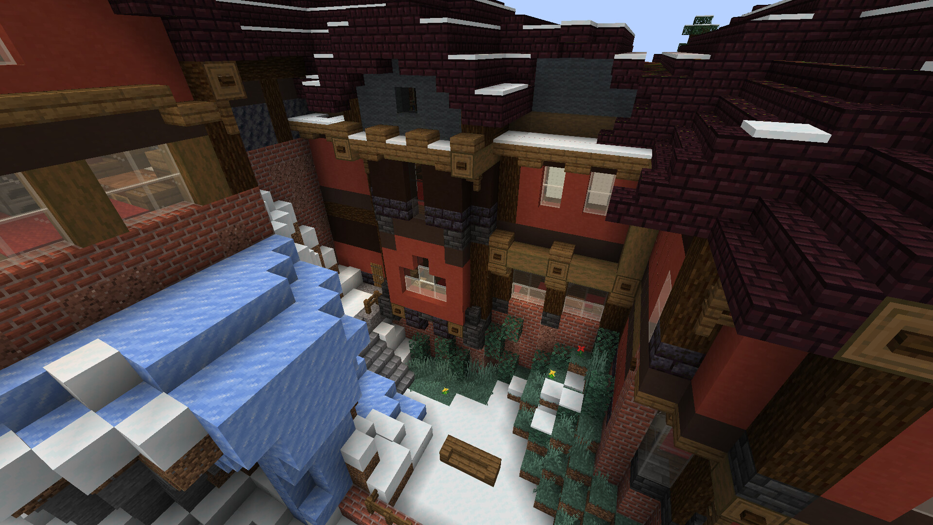 Winter Mansion Minecraft Map