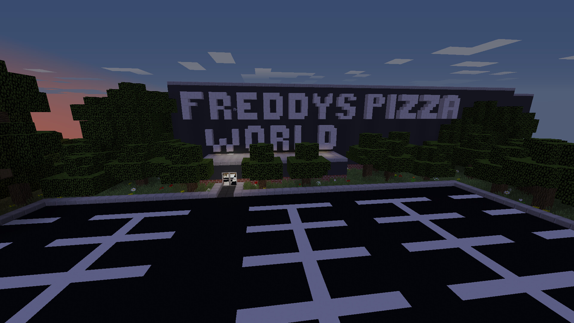 FNAF Pizzeria Map Minecraft Map