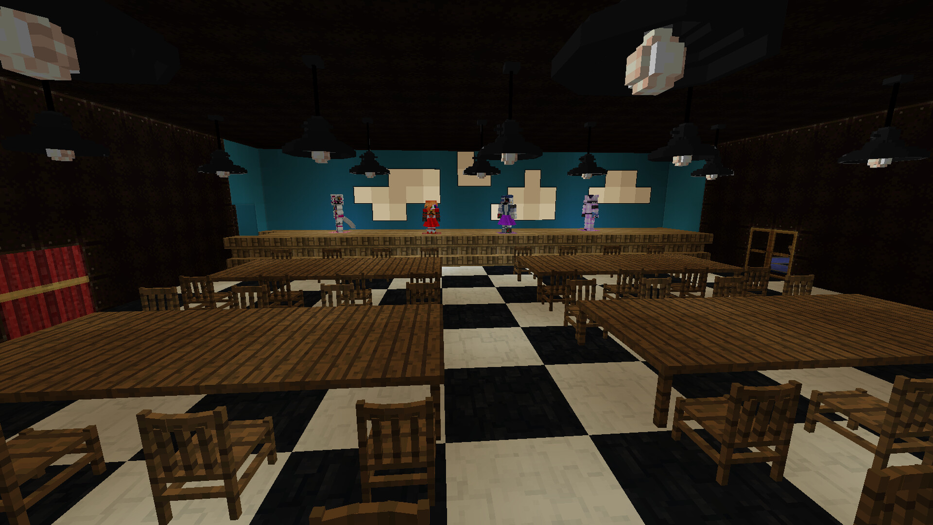 FNAF Pizzeria Map Minecraft Map