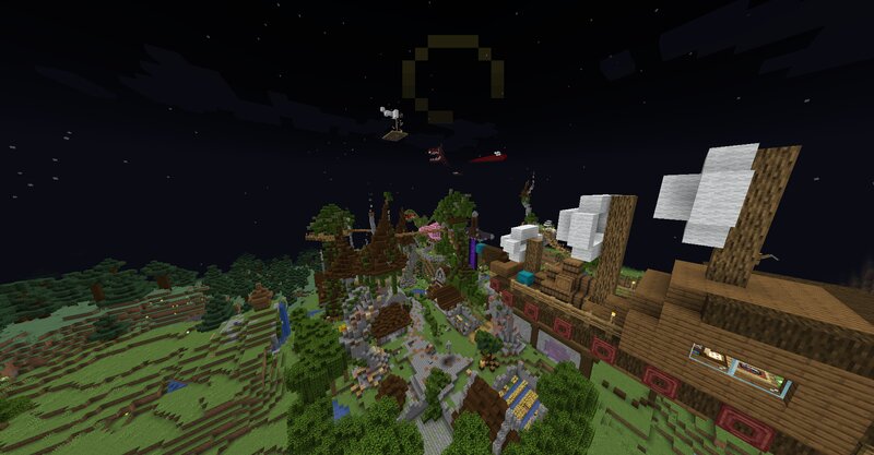 NEW AND IMPROVED Wizard Village! (Dungeons, Library + Building remodels ...