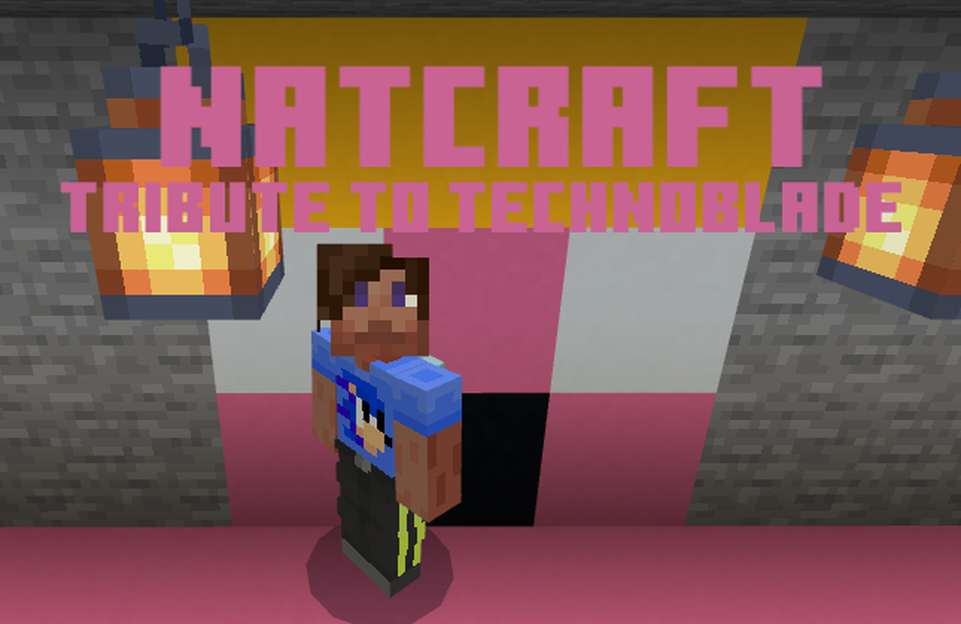 Tribute To Technoblade : Natcraft Minecraft Map