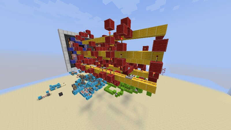 Working Calculator Minecraft Map