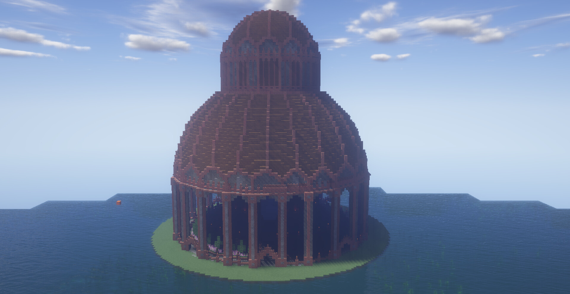 A Minecraft Big Dome ! (DOWNLOAD) Minecraft Map