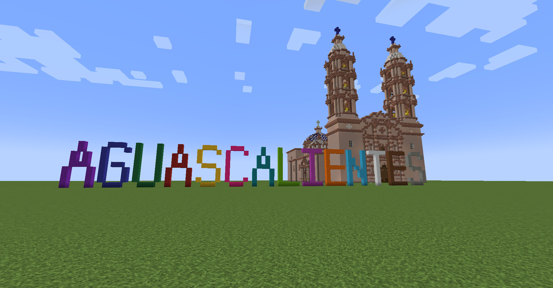 Catedral de Aguascalientes, Ags, México Minecraft Map