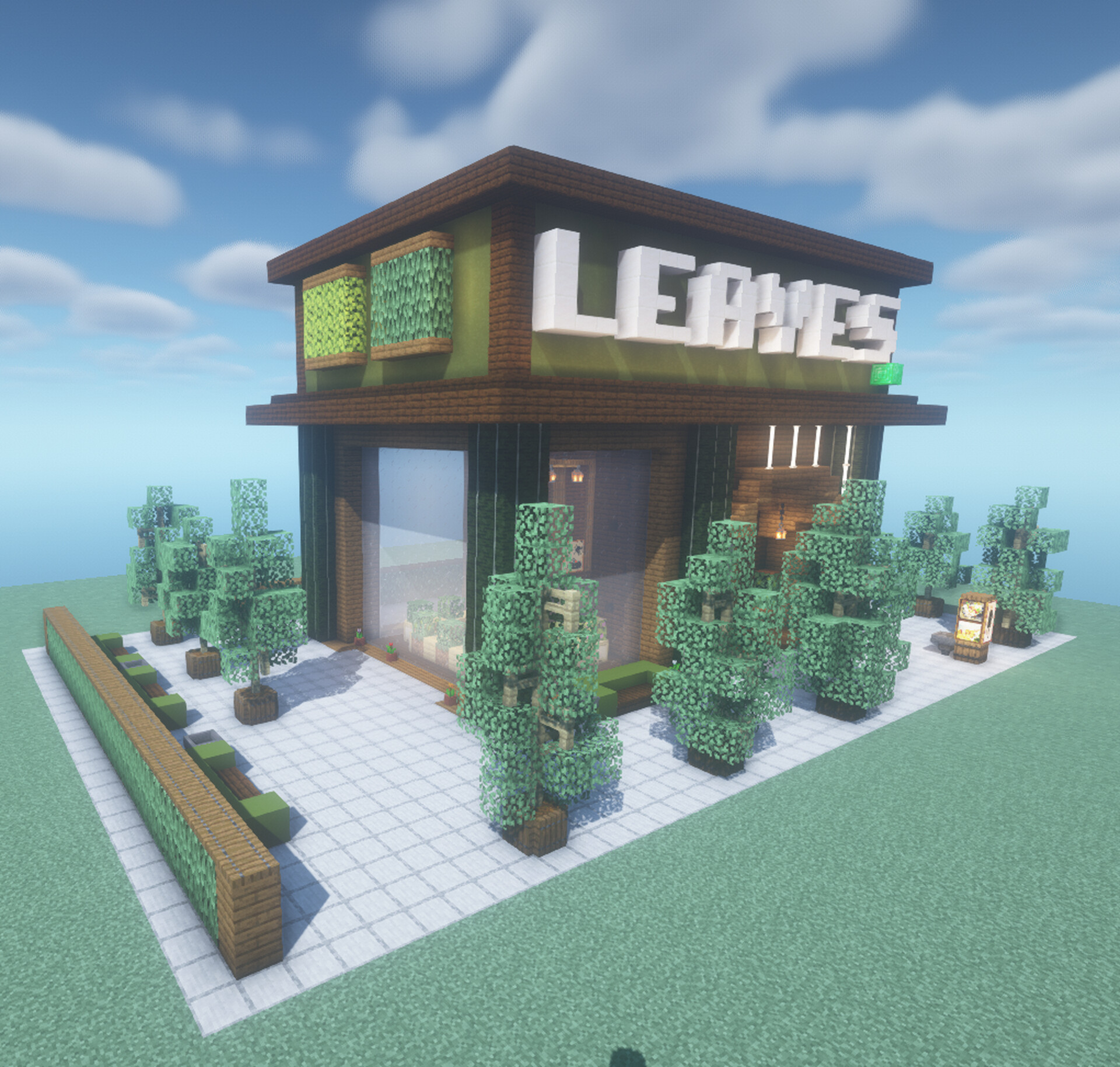 Foliage shop minecraft Minecraft Map