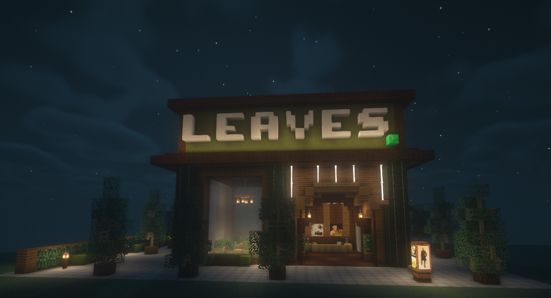 Foliage shop minecraft Minecraft Map