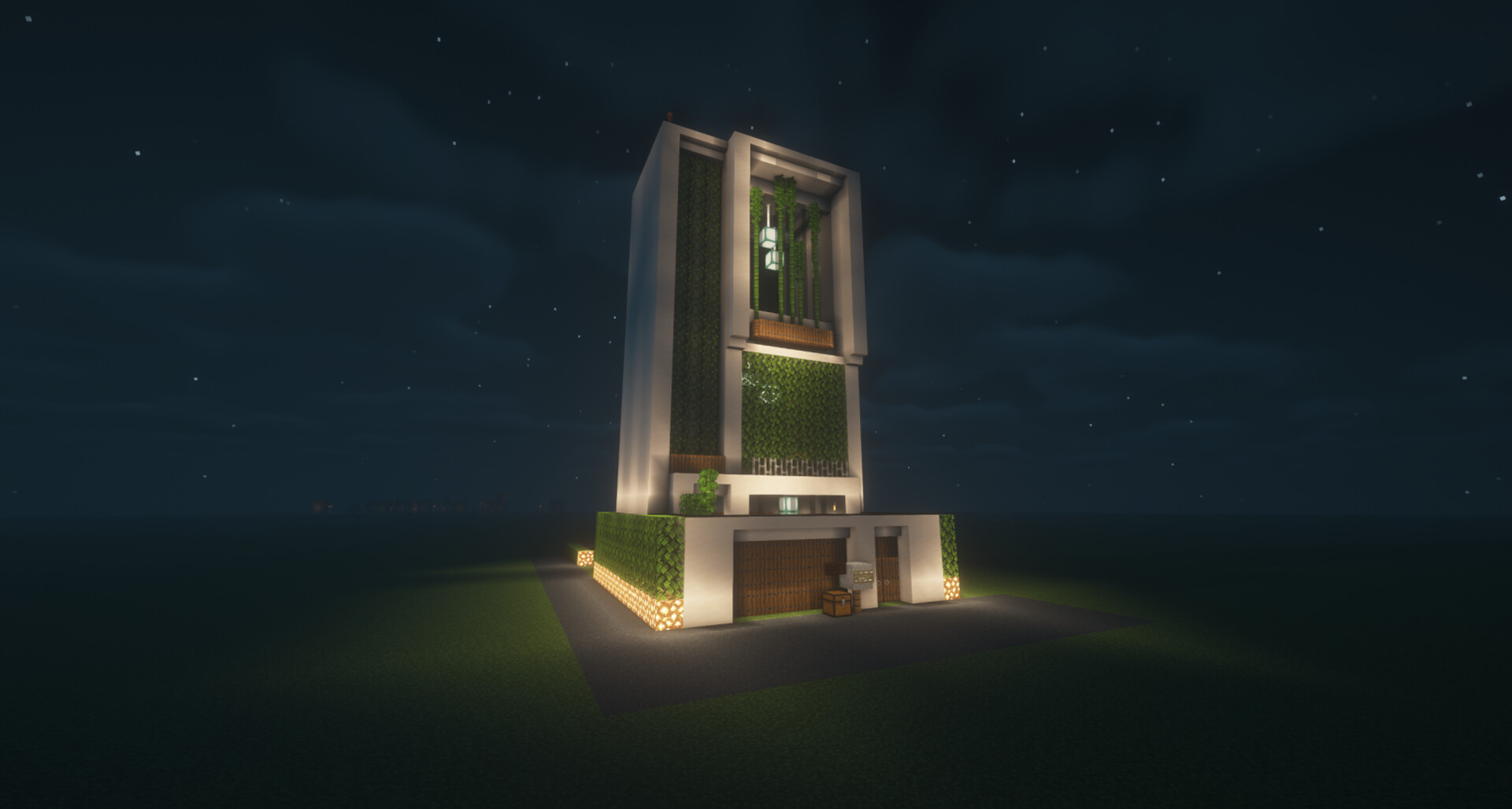 Modern House 15x15 Minecraft Map