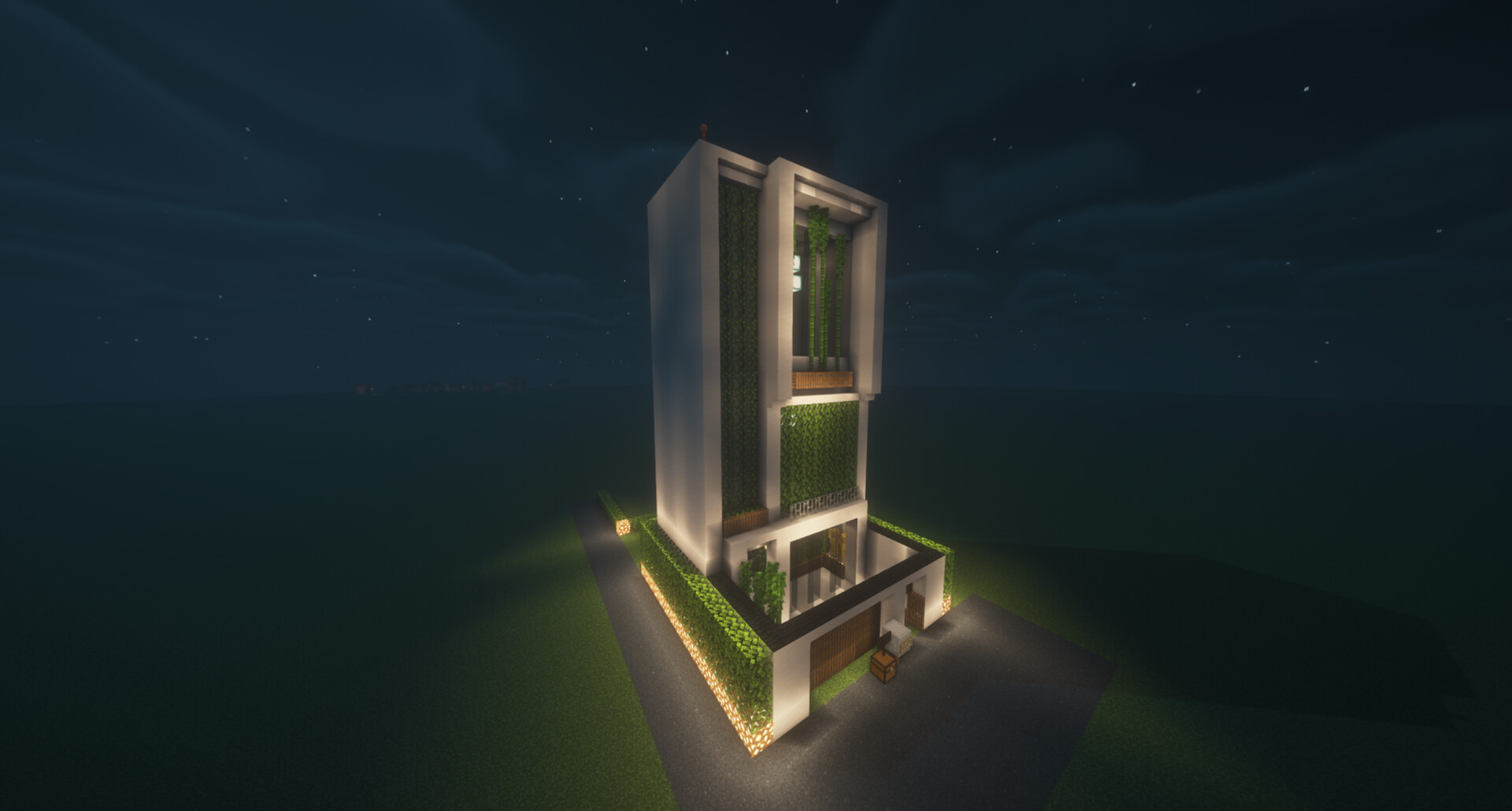 Modern House 15x15 Minecraft Map