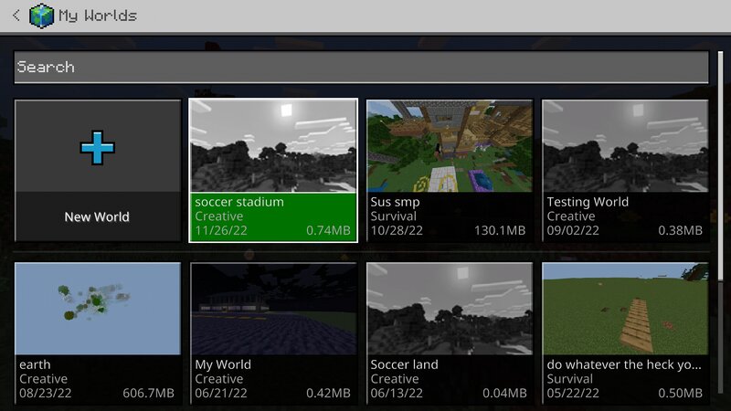 Soccer stadium in progress Minecraft Map