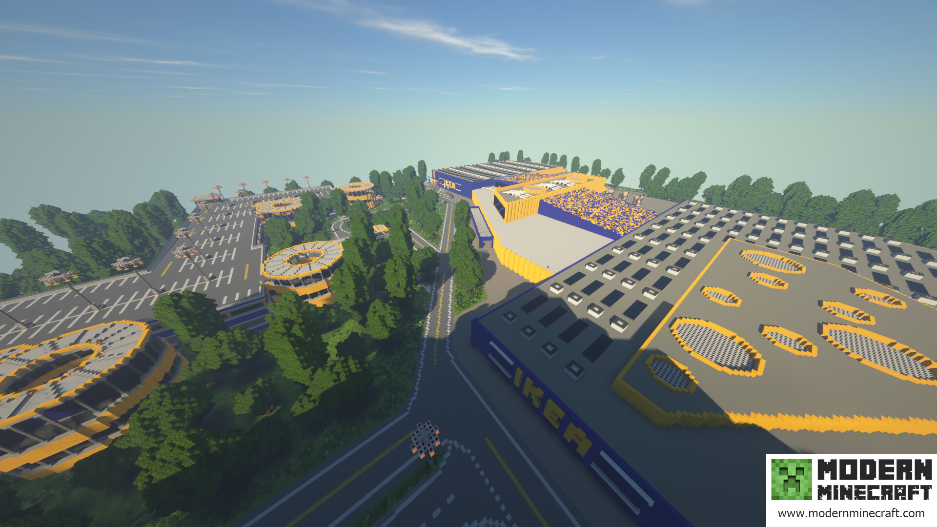 Minecraft Realistic IKEA Project Map 1.17 Minecraft Map