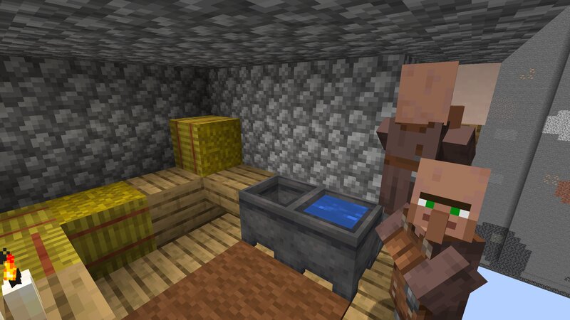 Villager Colony Minecraft Map