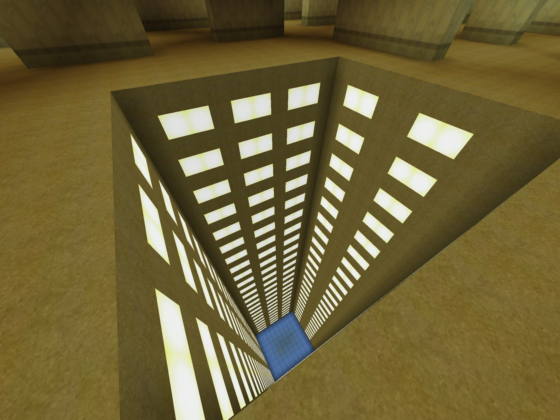 The Minecraft Backrooms (Bedrock map) Minecraft Map