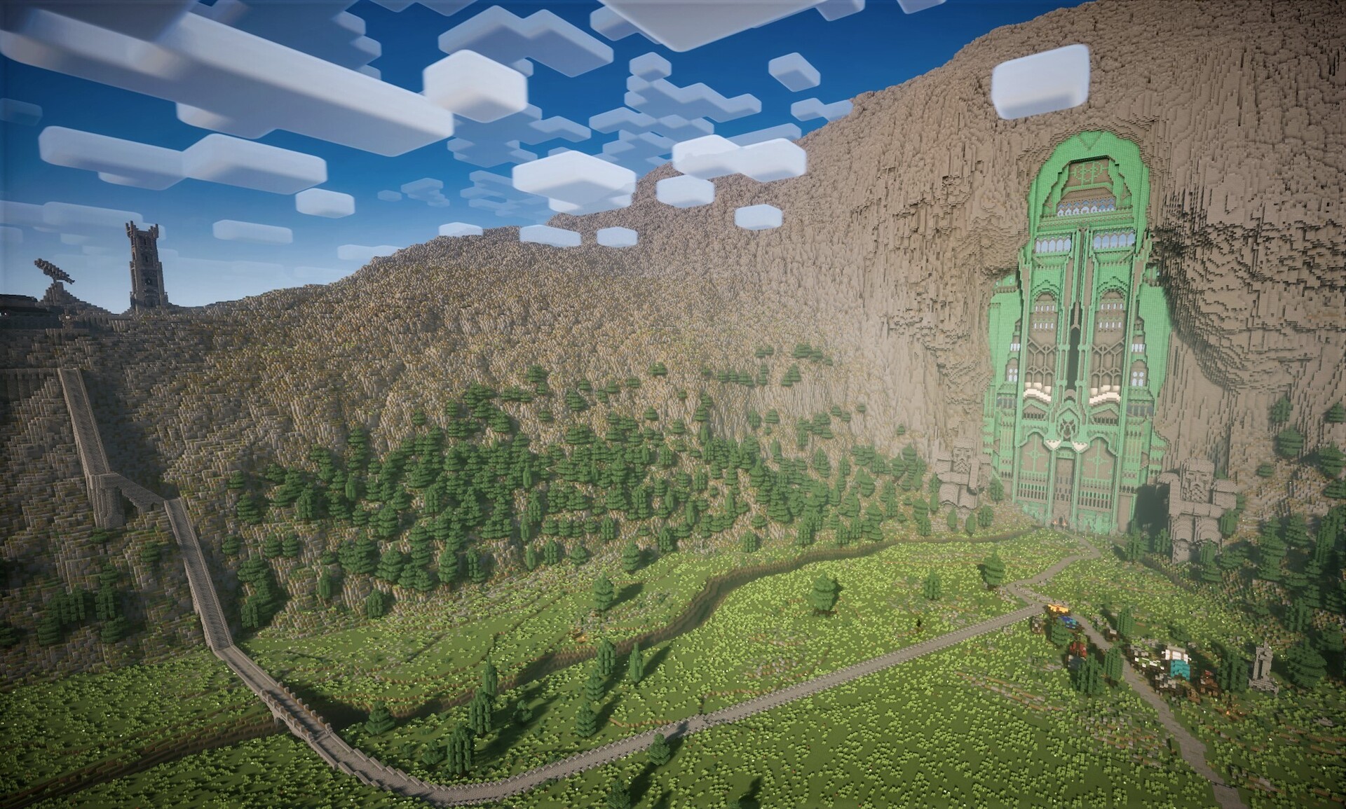 Erebor, The lonely Mountain - StarDing Version Minecraft Map