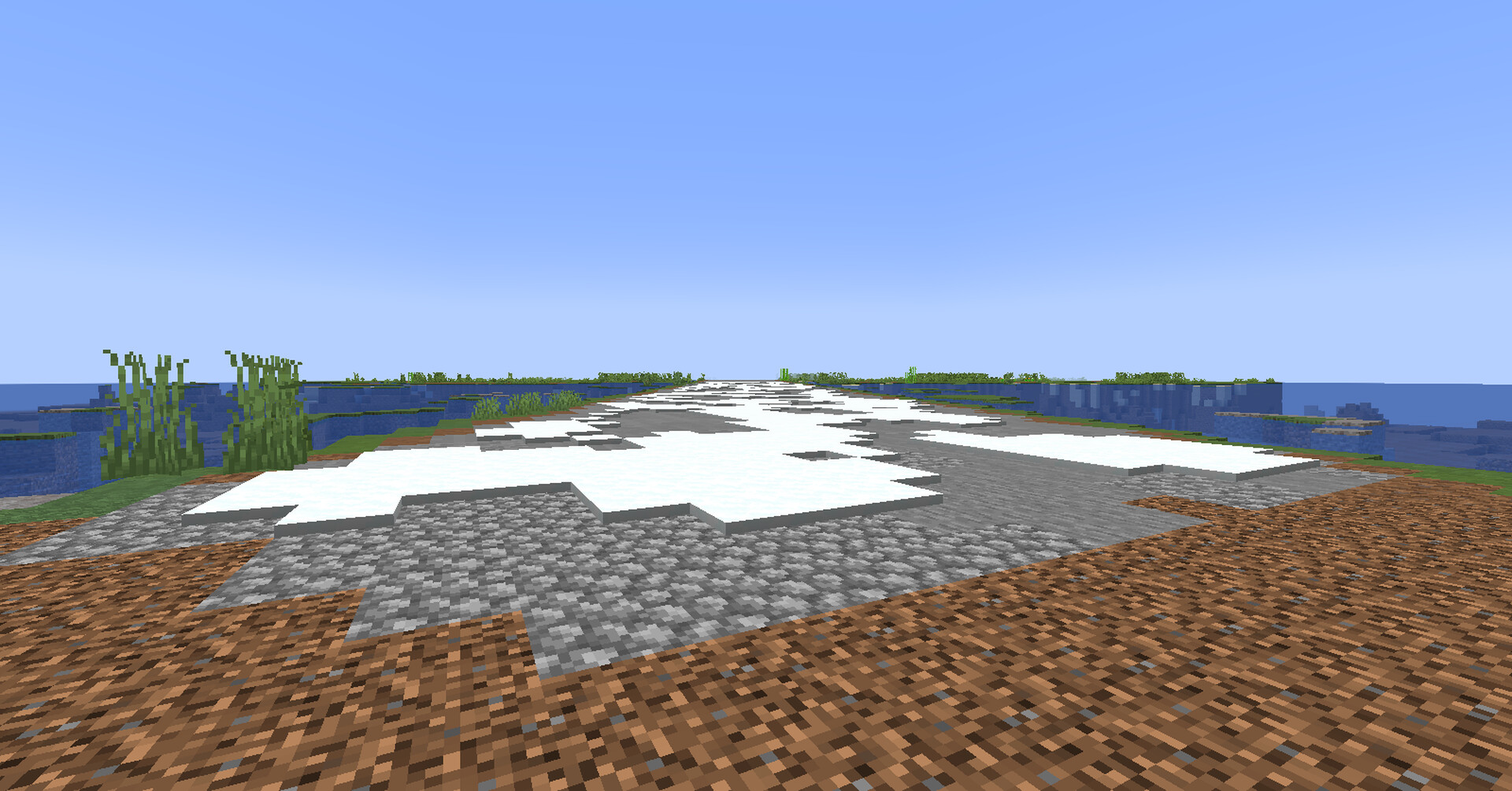 Genshin Flat Teyvat 1:1 Scale Minecraft Map