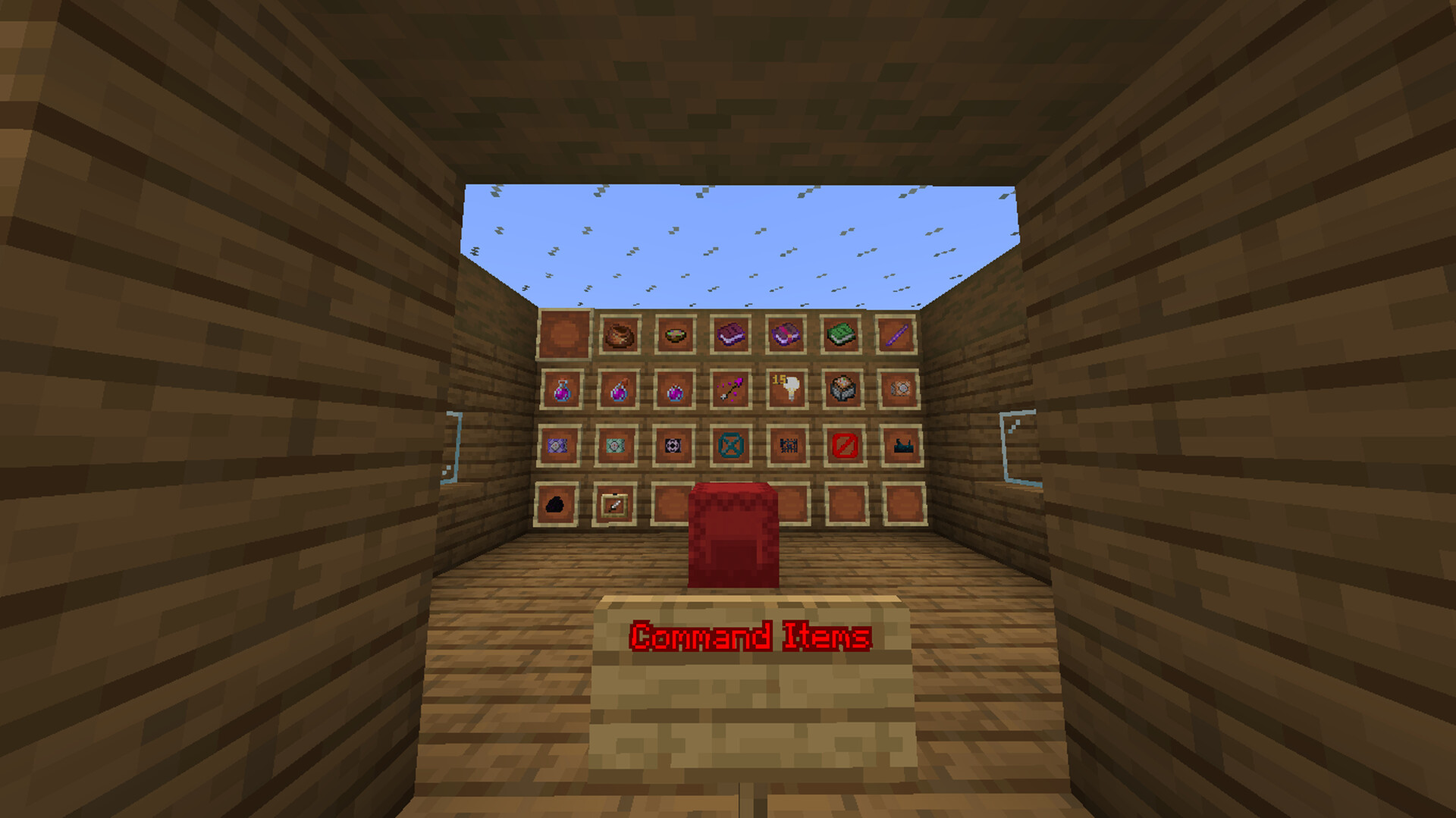 KT's Illegal Items Minecraft Map