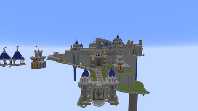 Pre-Calamity Hyrule Castle + Castle Town (BOTW) Minecraft Map