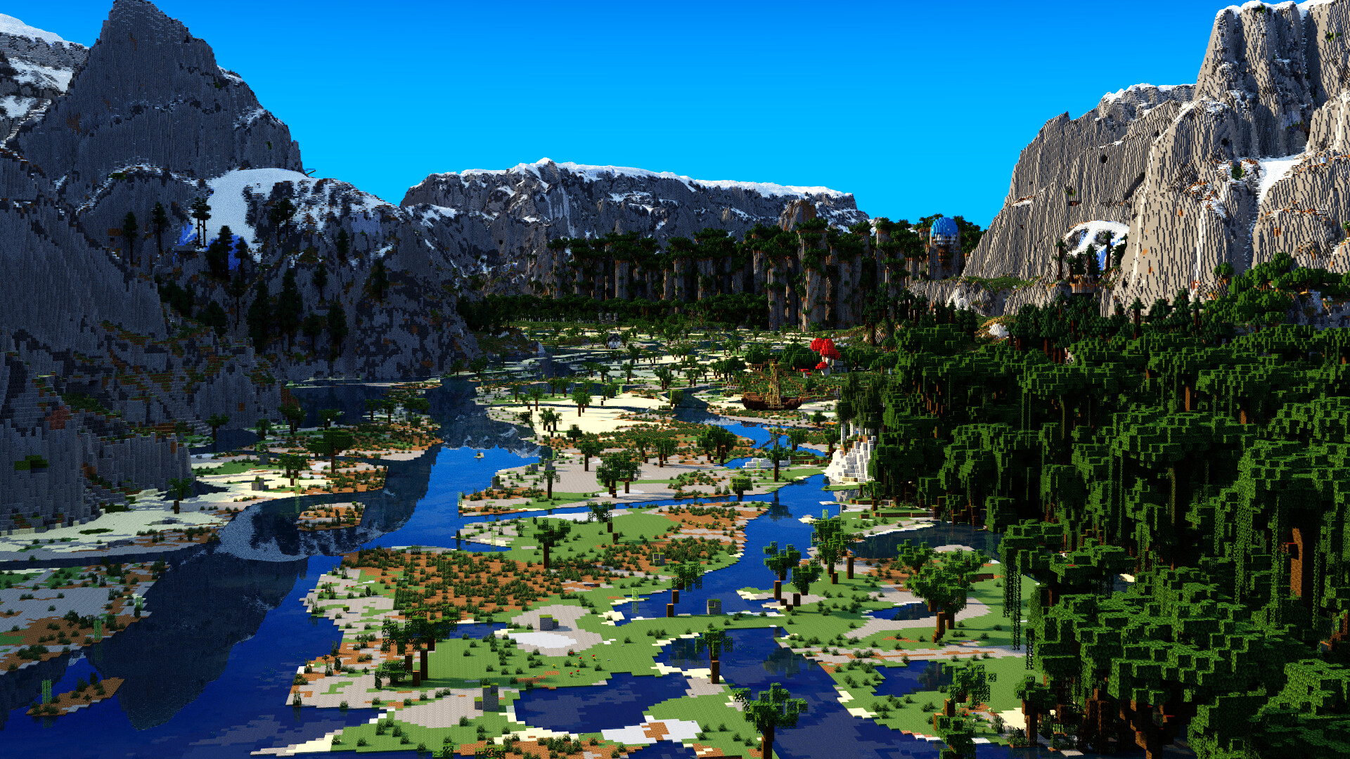 Kekanoll, 7k, Jungles, Birches, Mountains [1.19+ Download, Java, Large ...