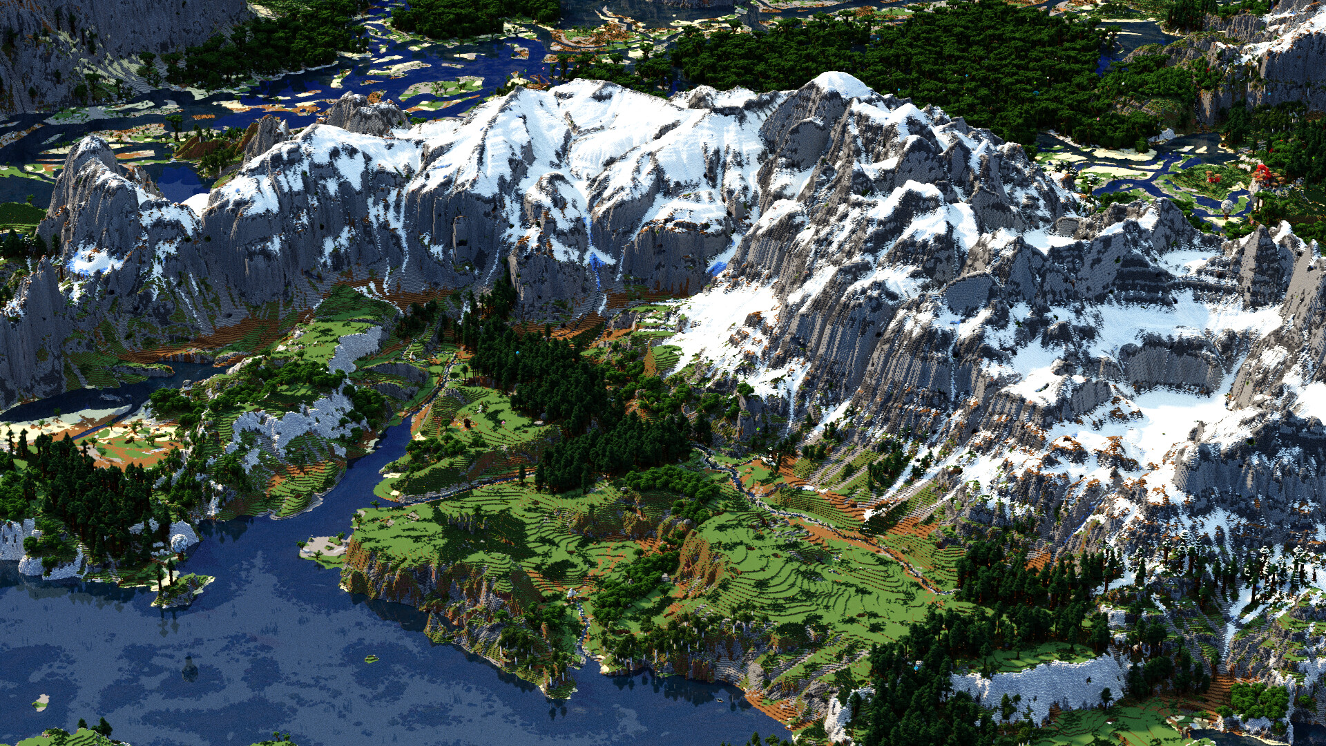 Kekanoll, 7k, Jungles, Birches, Mountains [1.19+ Download, Java, Large ...