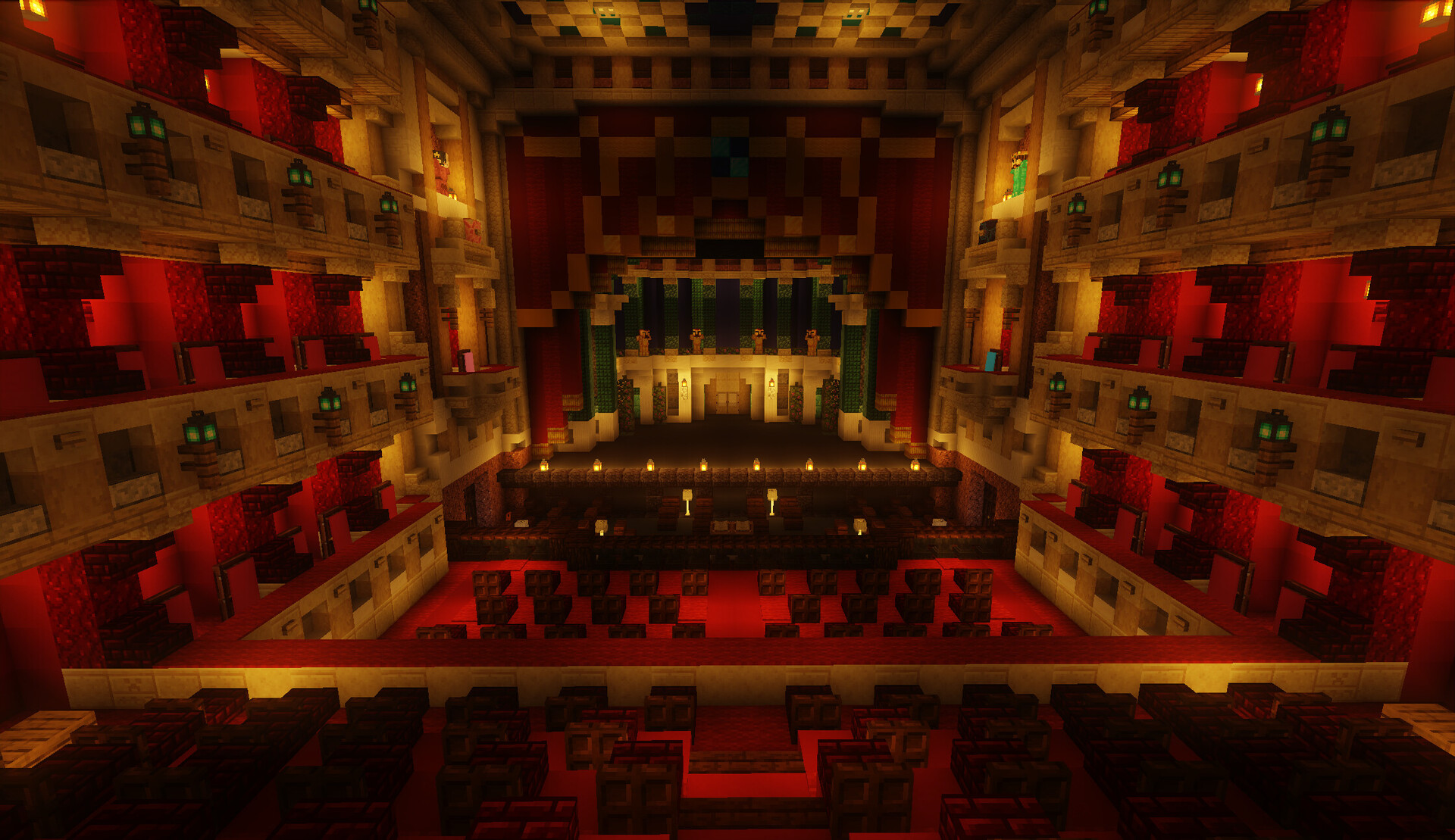 Montego Bay Royal Opera House [Hellominers] Minecraft Map