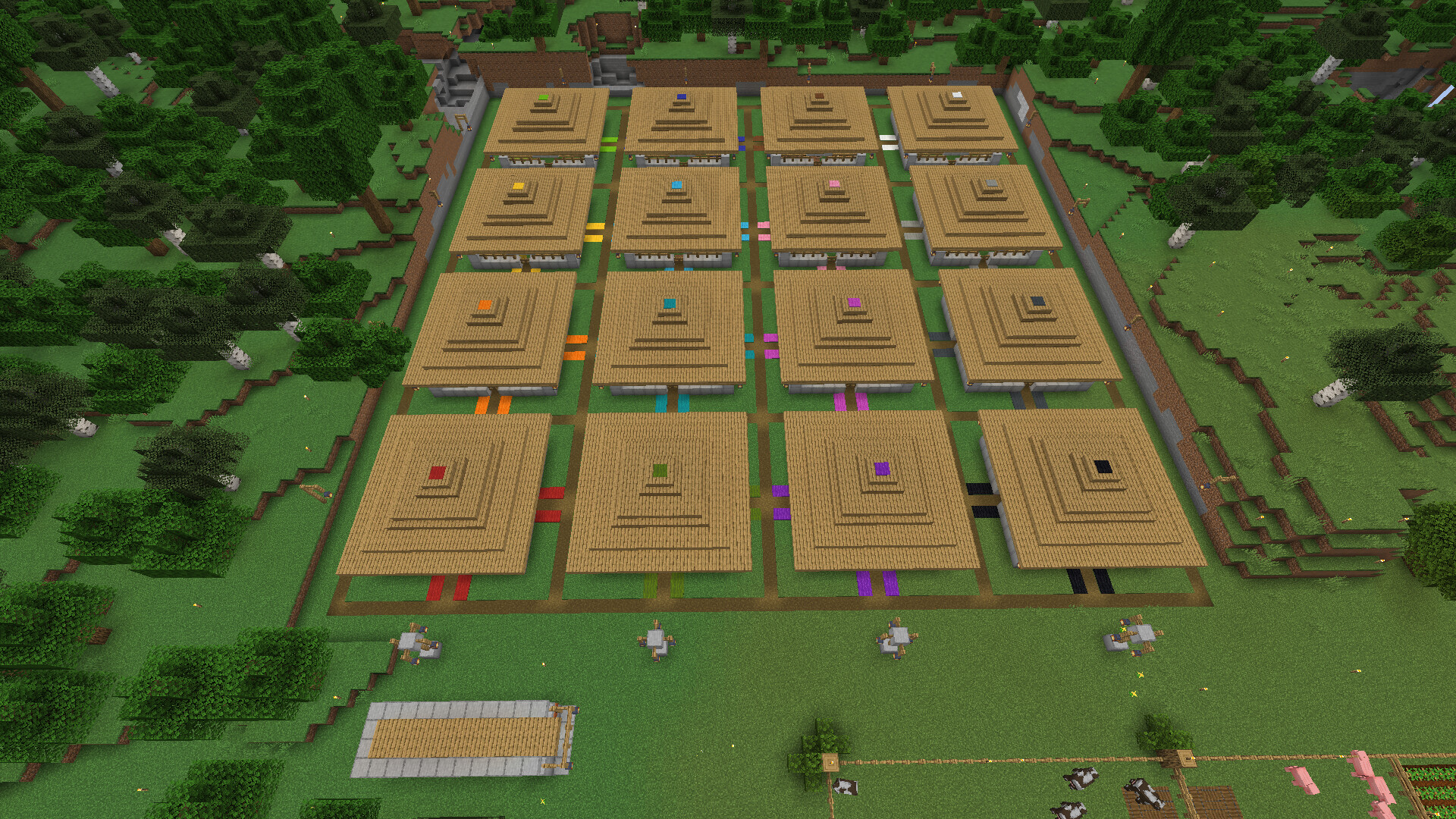 Animal Housing Minecraft Map