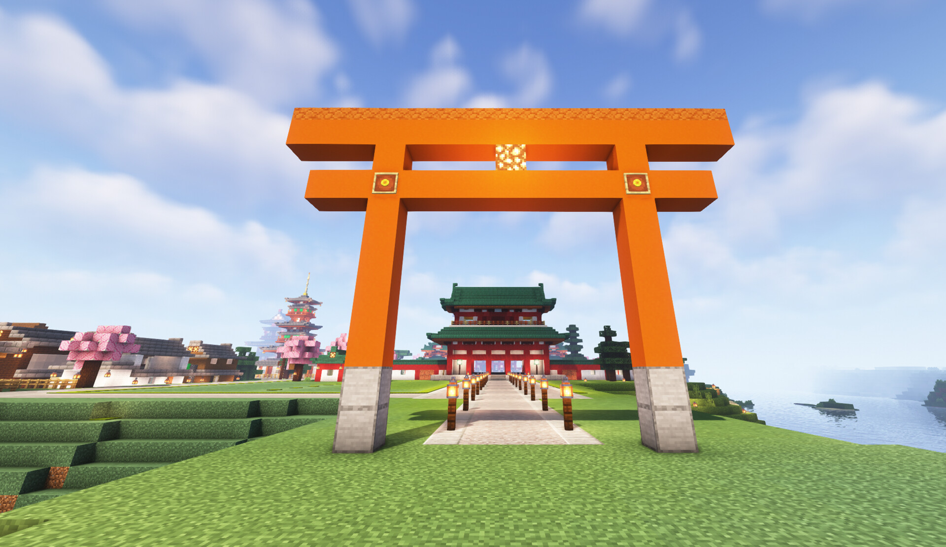 Heian Shrine 平安神宮 Minecraft Map