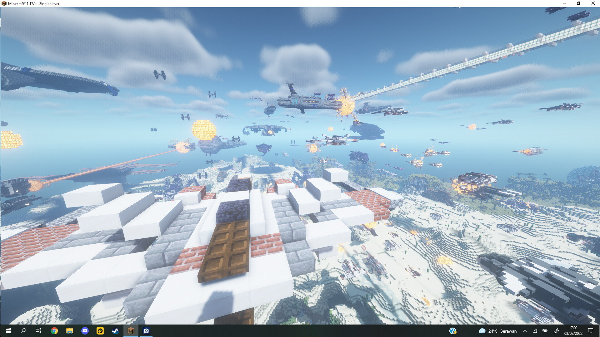 Halo Battle x Star Wars Battle! Download Available Minecraft Map