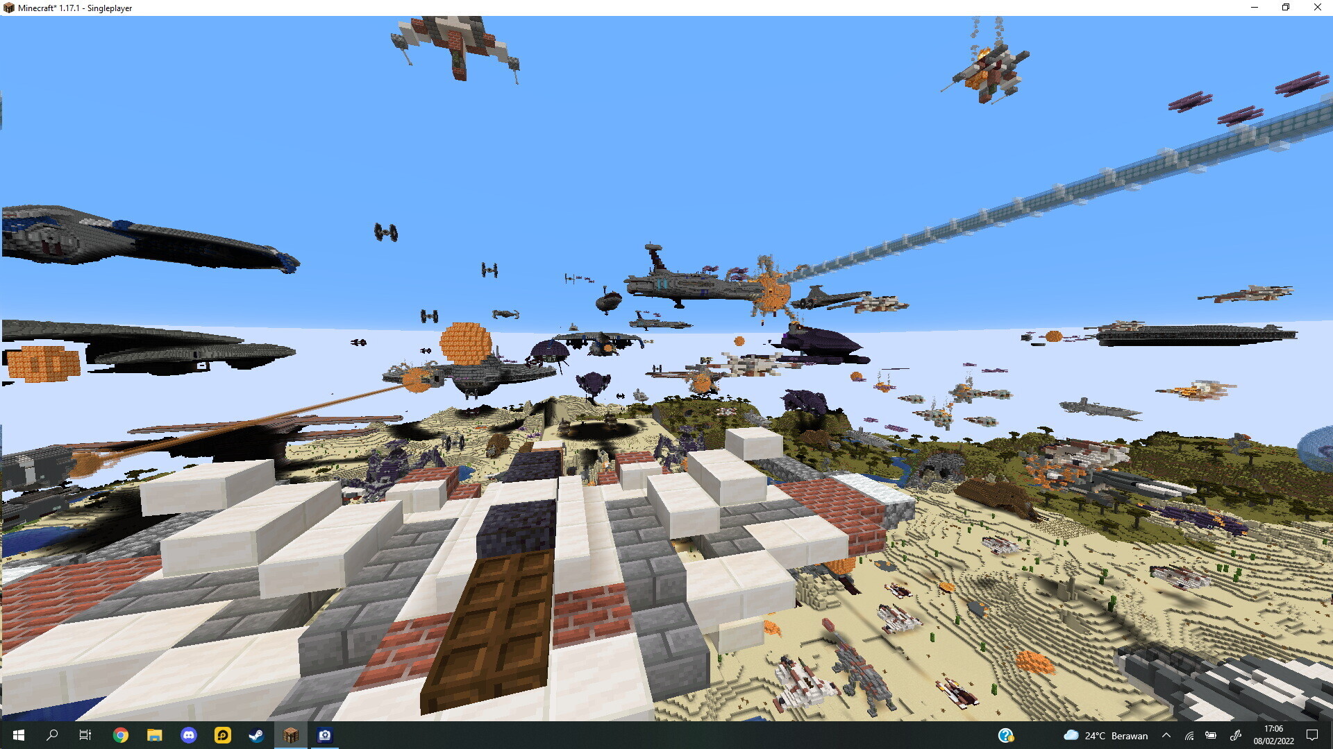 Halo Battle x Star Wars Battle! Download Available Minecraft Map