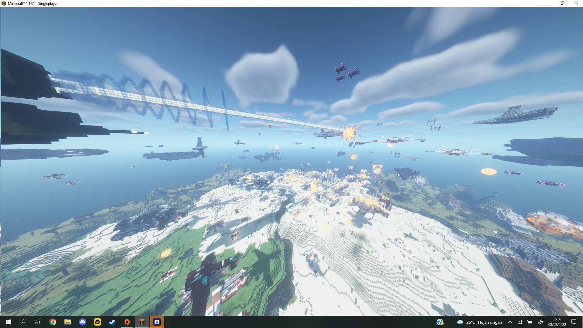 Halo Battle x Star Wars Battle! Download Available Minecraft Map