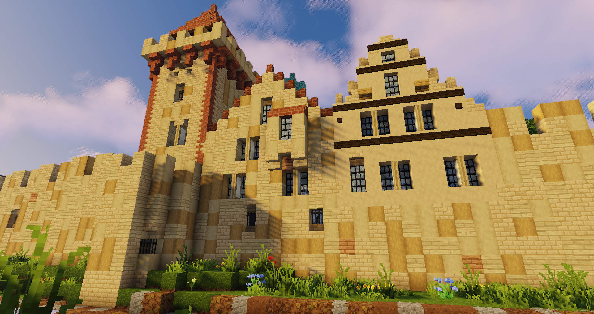 #2: Progress in Rouffach in 1791: south-east fortifications! Minecraft Map