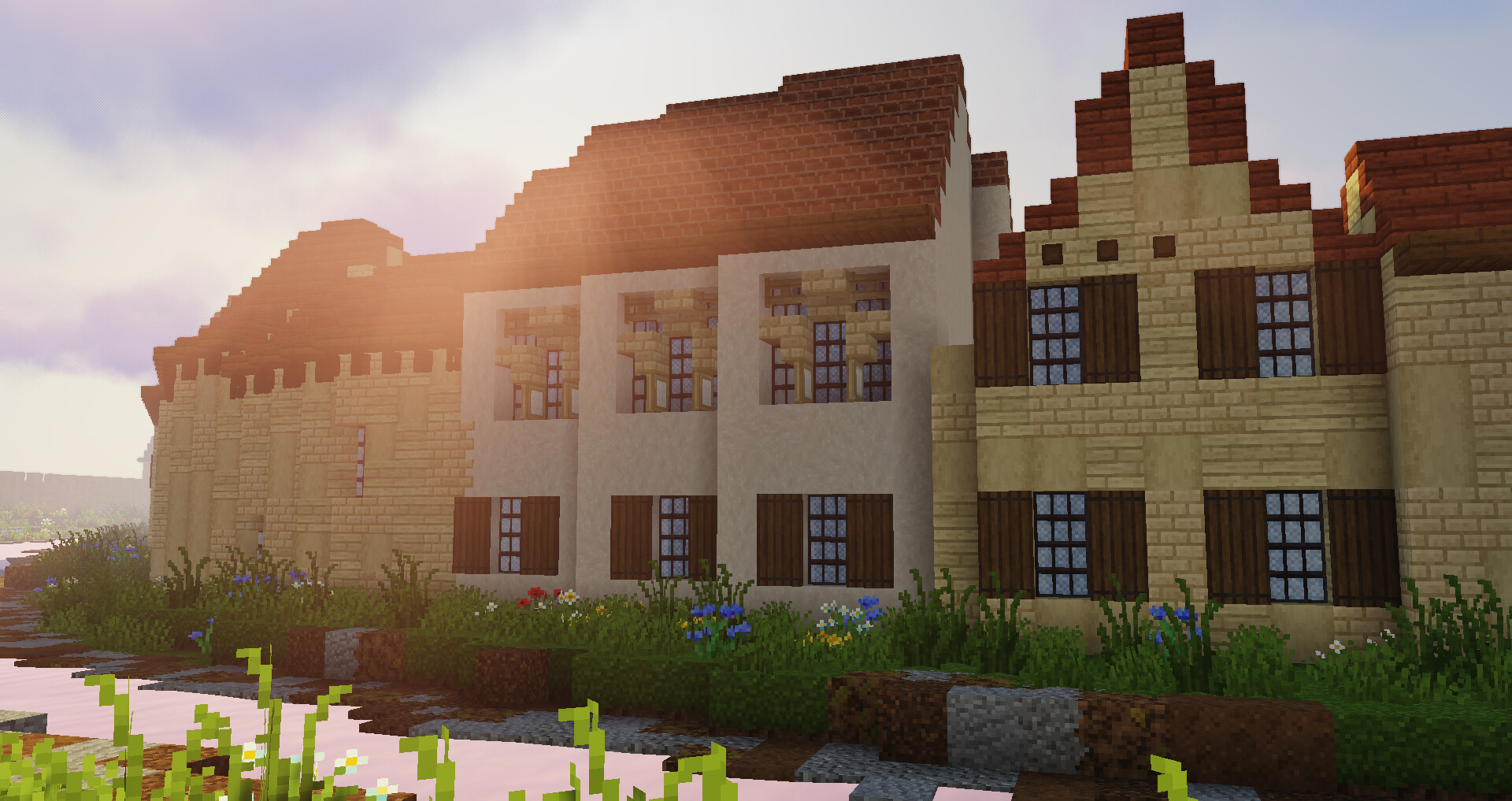 #2: Progress in Rouffach in 1791: south-east fortifications! Minecraft Map