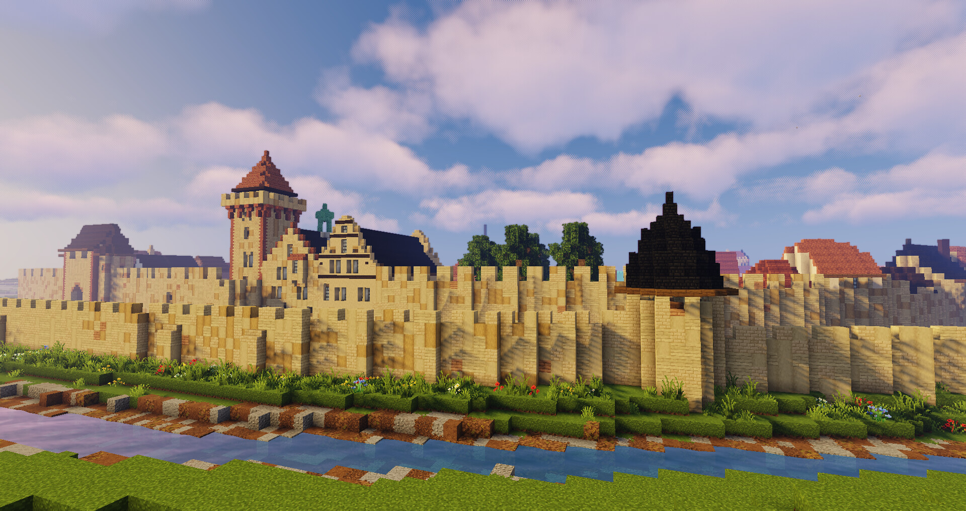 #2: Progress in Rouffach in 1791: south-east fortifications! Minecraft Map