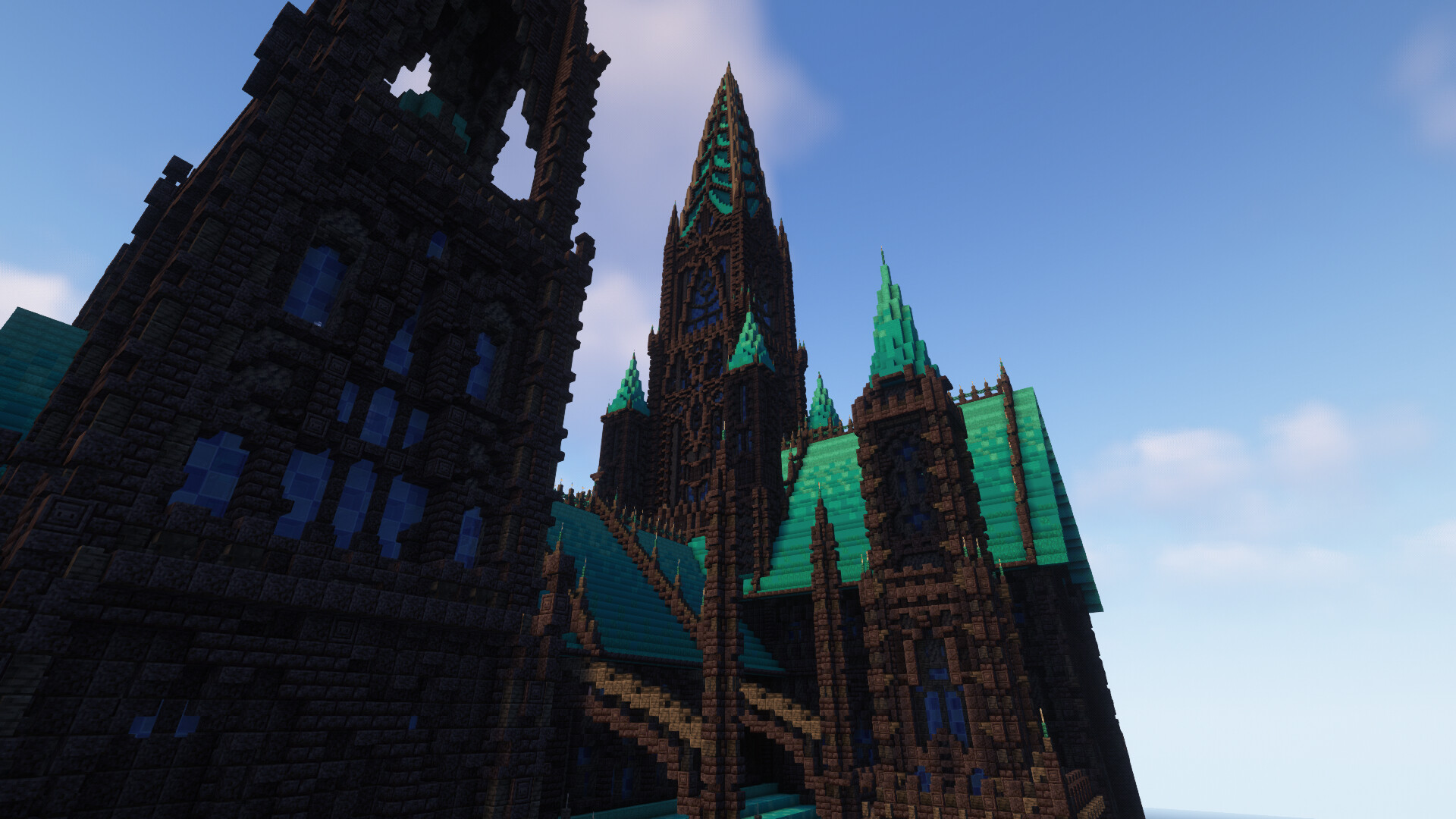 Gothic cathedral Minecraft Map