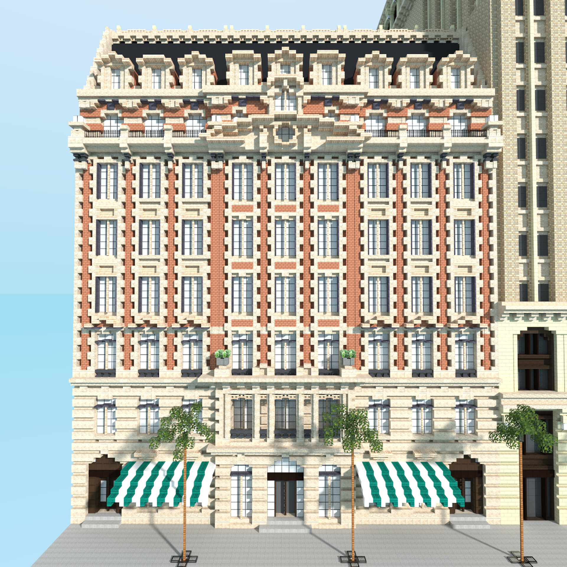 Couple of buildings | Capitol Minecraft Map