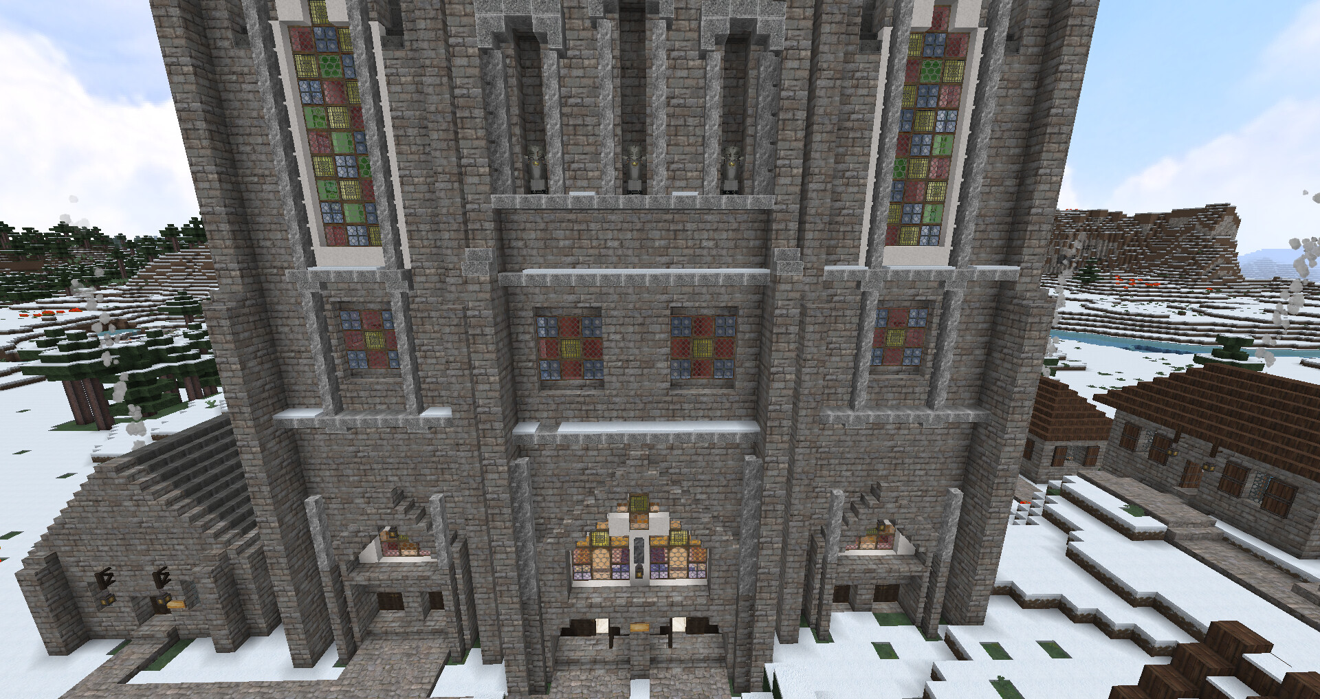 Icespire: A Little Winter Port Town (1.18 and up) Minecraft Map
