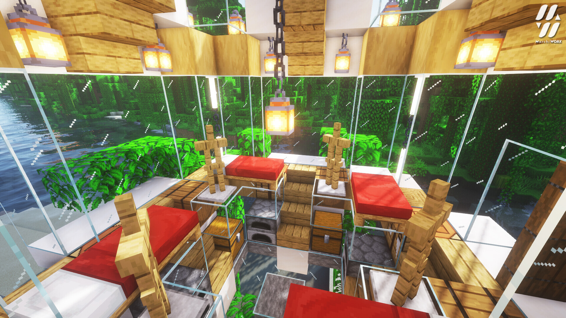 Minecraft Modern Treehouse Minecraft Map