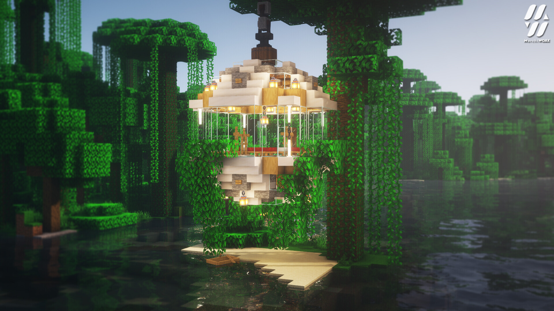 Minecraft Modern Treehouse Minecraft Map