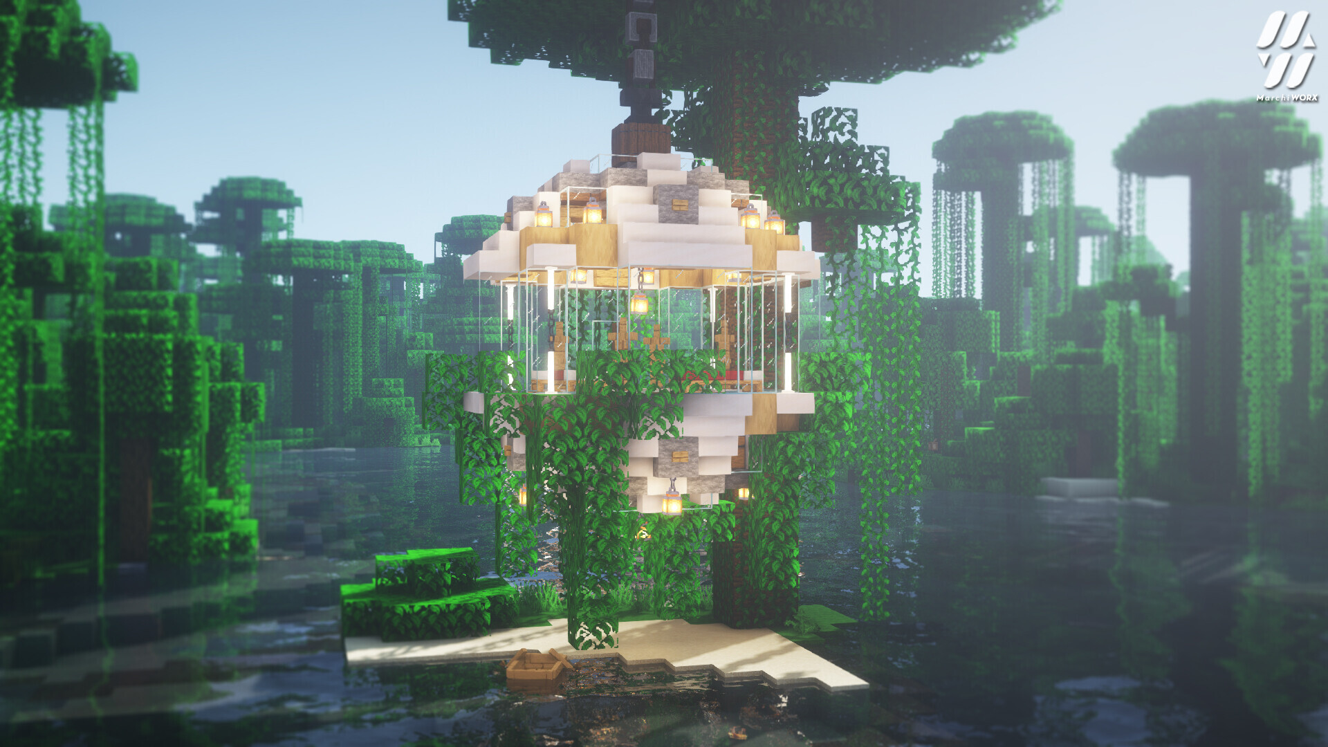 Minecraft Modern Treehouse Minecraft Map
