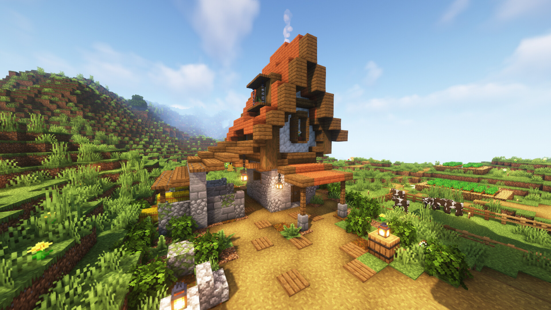 Farmer House Minecraft Map