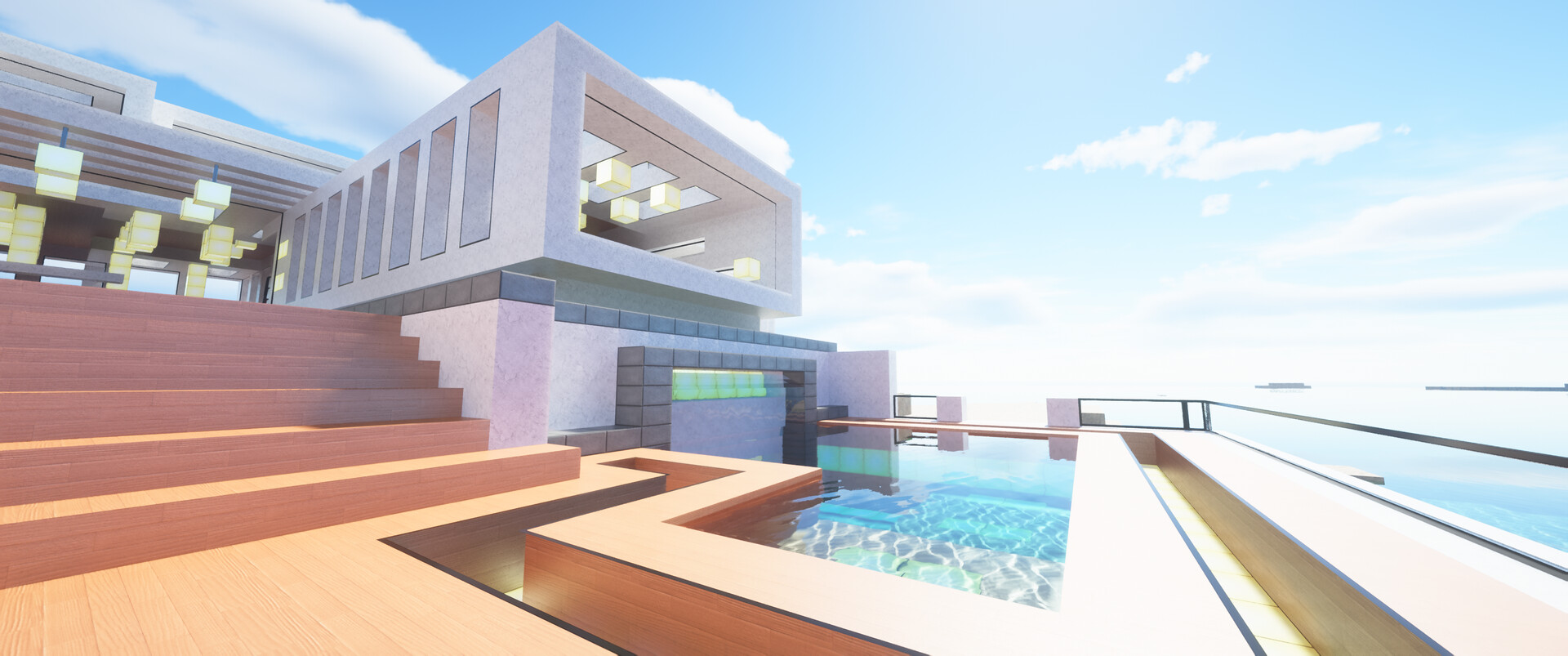 Overkill Modern House Minecraft Map