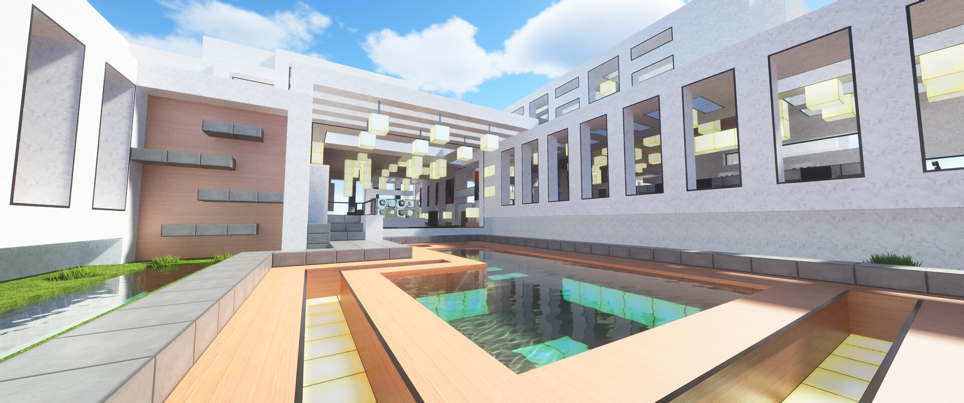 Overkill Modern House Minecraft Map