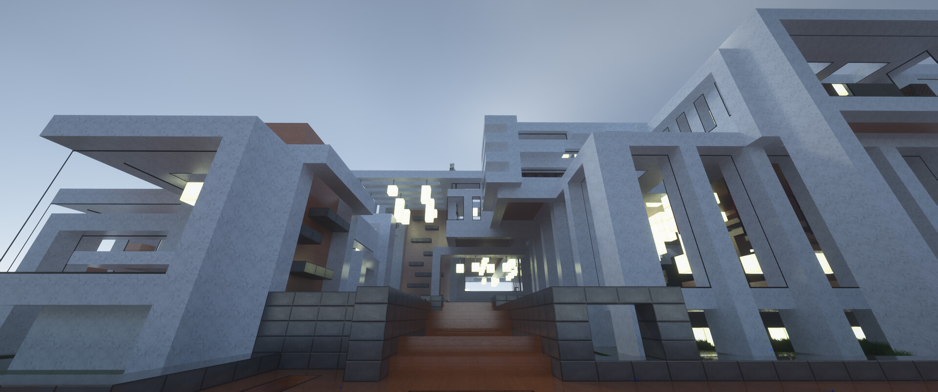 Overkill Modern House Minecraft Map