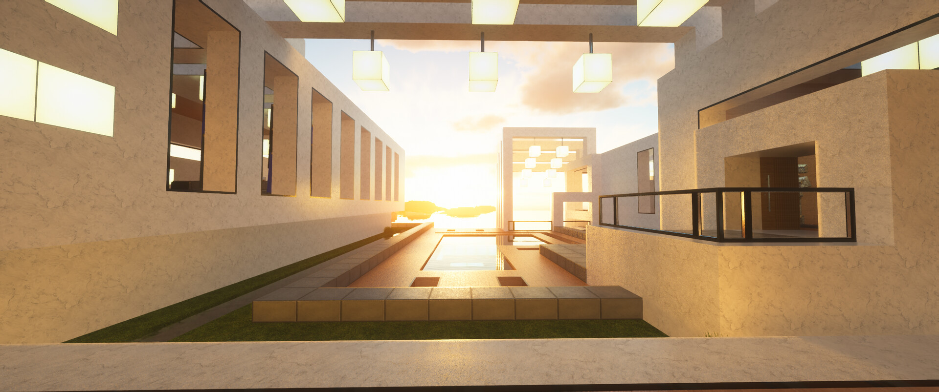 Overkill Modern House Minecraft Map